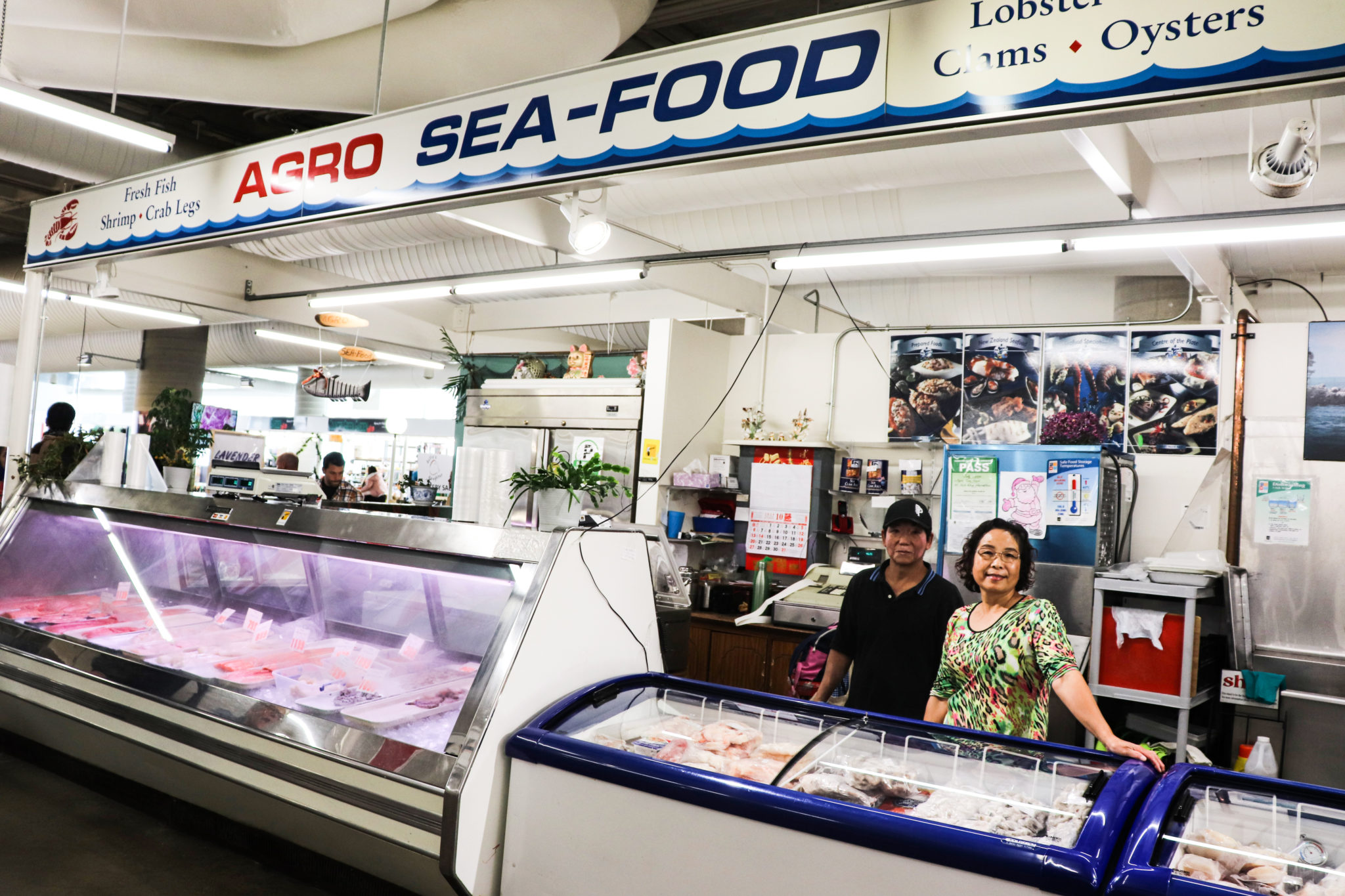 Shop for seafood at Argo Seafood in the Hamilton Farmers' Market