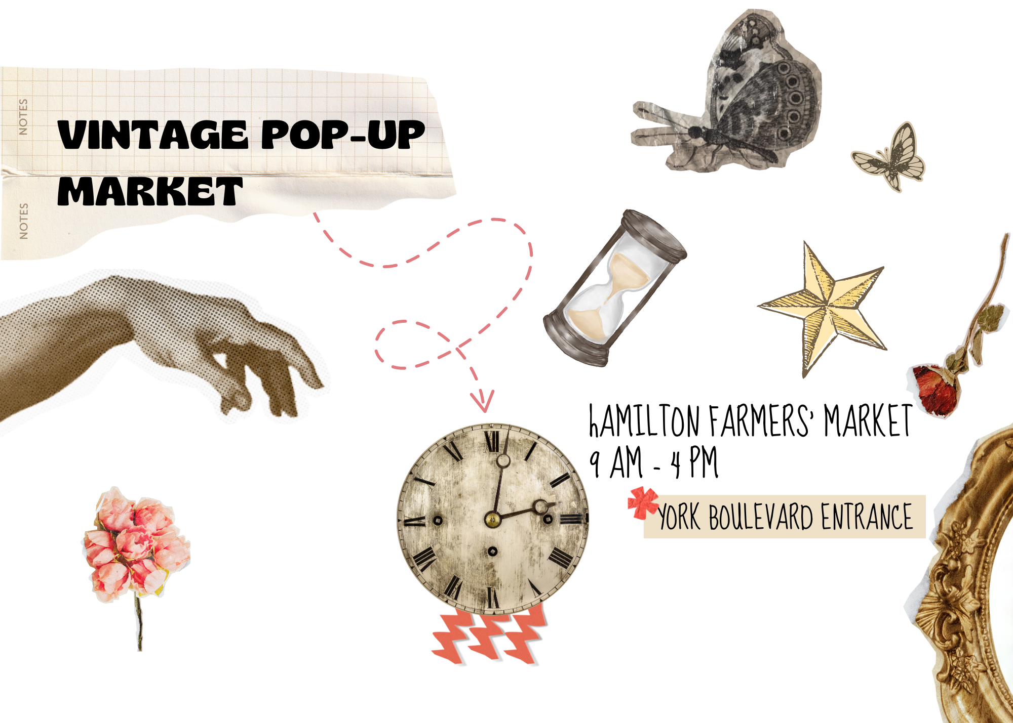Vintage Pop-Up Market - Hamilton Farmers' Market