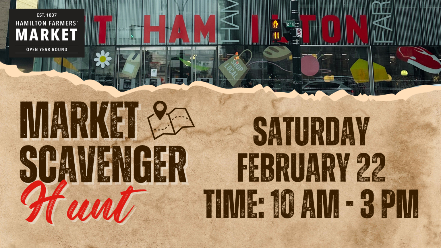 Farmers' Market Scavenger Hunt - Feb 22nd - Hamilton Farmers' Market